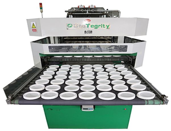 China LD-12-1850 Fully Automatic Free Trimming Punching Biodegradable ...